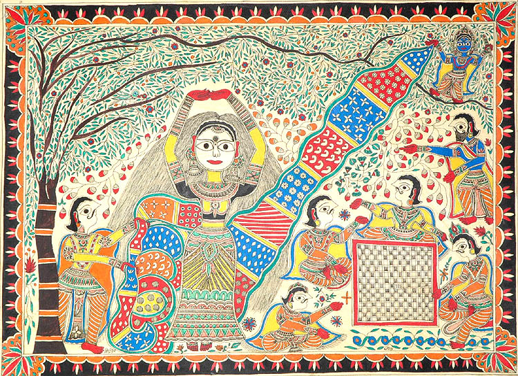 Madhubani paintings and Indian mythology (in pictures) – freeflow