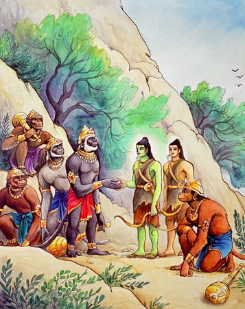 The Ramayana (Rama and Ravana) story in pictures – Yuddha Kand (1 ...